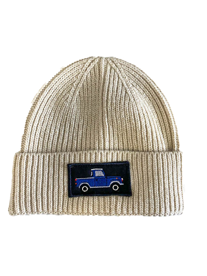 Custom Land Rover Beanie - Stitch & Rivet