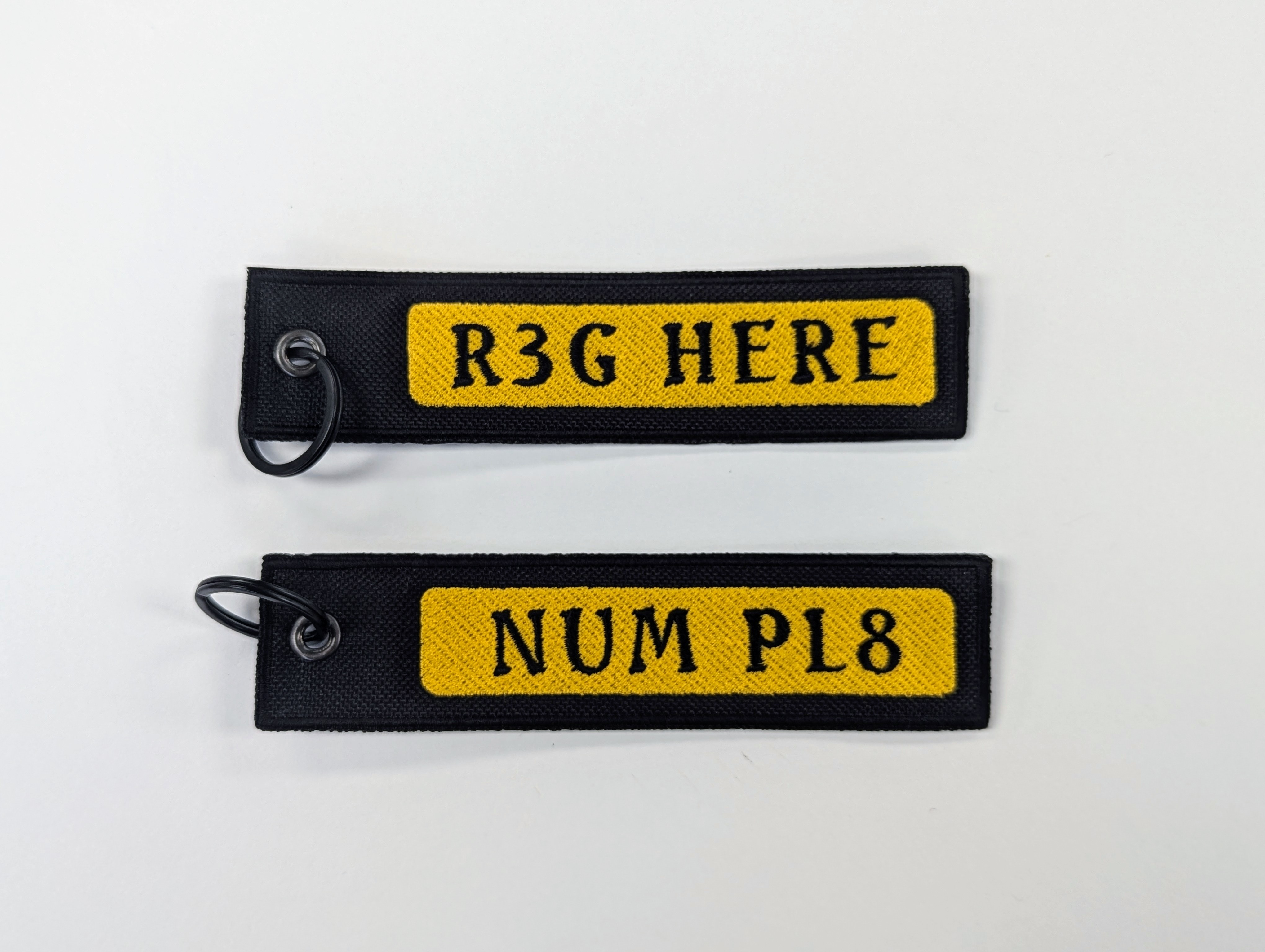 ALT Tag Number Plate - Stitch & Rivet